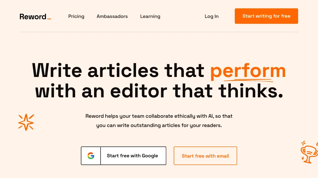Reword AI and Alternatives - FutureToolsWeekly.io Reword AI and Alternatives - FutureToolsWeekly.io